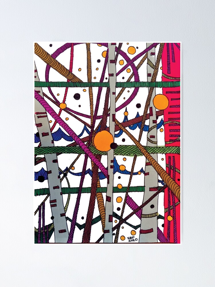 "Woods - Deconstructed" Poster by SethBondPerry | Redbubble