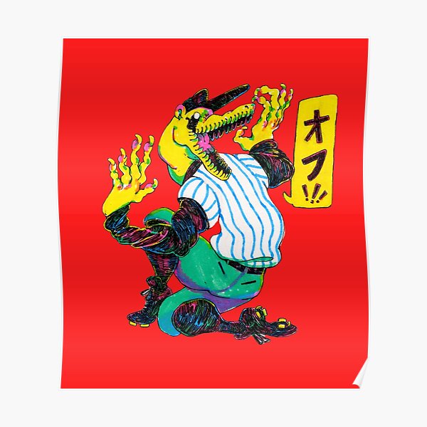 "bad batter" Poster by gummyy | Redbubble