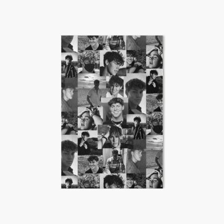 "Noah Beck Collage" Art Board Print by kc0599 | Redbubble