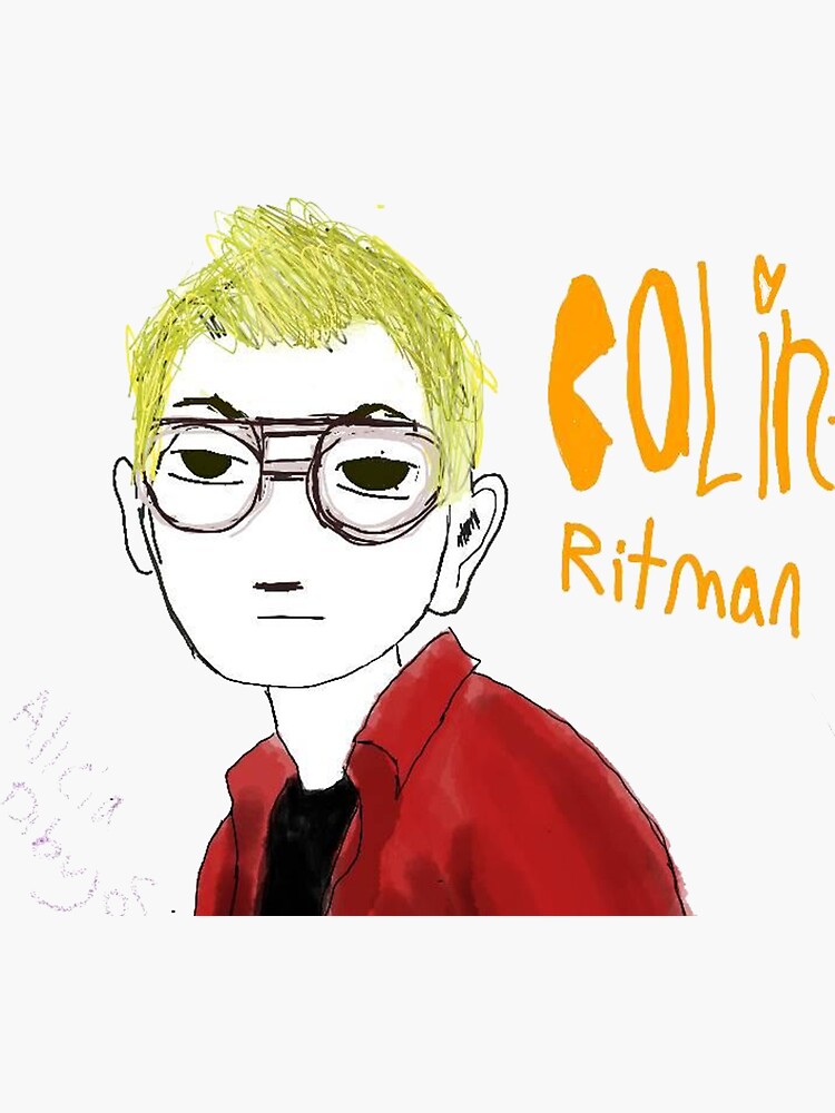 "Colin Ritman" Sticker for Sale by AliciaDibujos | Redbubble