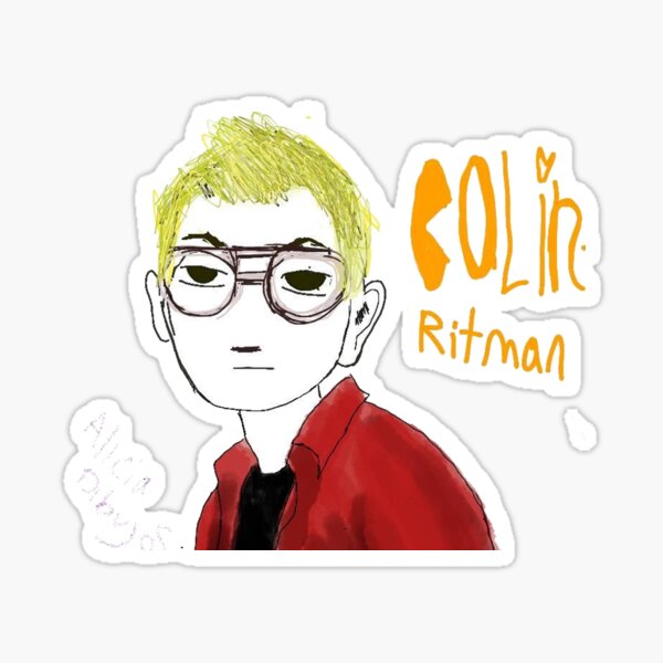 "Colin Ritman" Sticker for Sale by AliciaDibujos | Redbubble