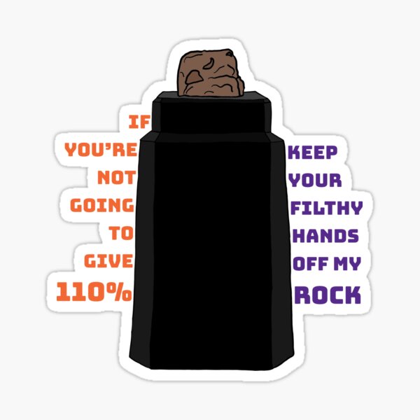 "Howard's Rock" Sticker for Sale by baileesp | Redbubble