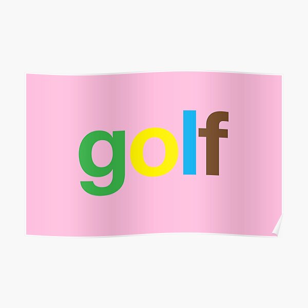 "golf | GOLF WANG " Poster by pierrelaidesign | Redbubble