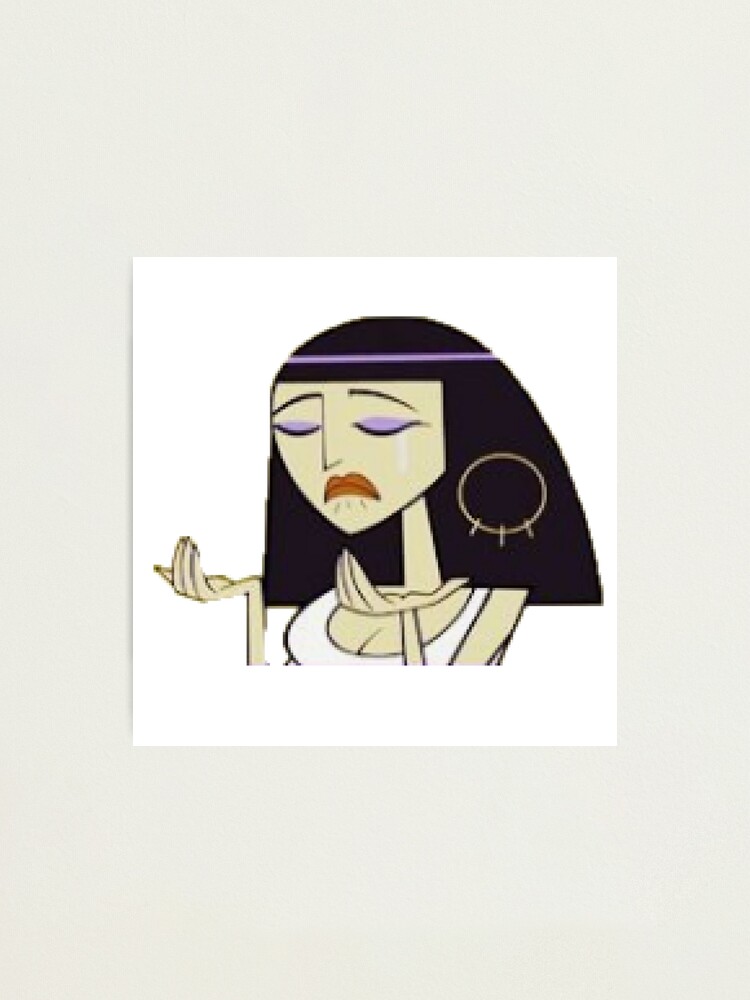 "Cleopatra crying Clone High " Photographic Print for Sale by ...
