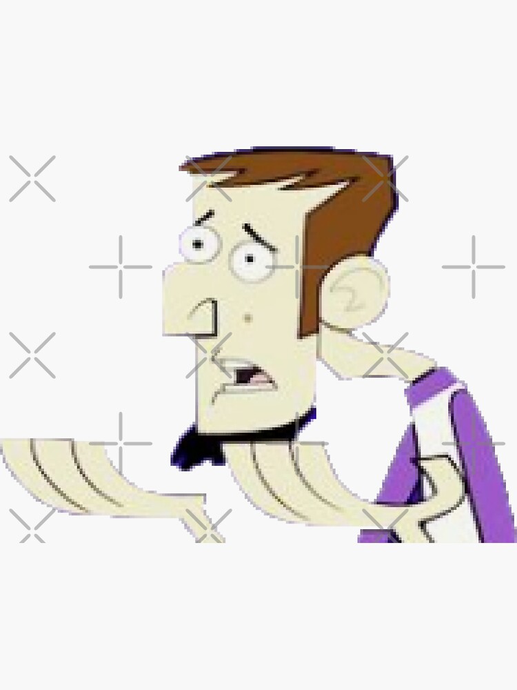 "Abe "Whyyyy :( " Clone High " Sticker for Sale by TheFunniestOne ...