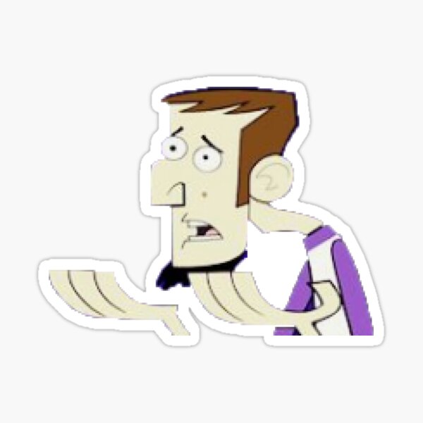 "Abe "Whyyyy :( " Clone High " Sticker for Sale by TheFunniestOne ...