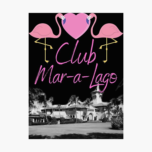 Impression photo « Club Mar-a-Lago », par Zachjazz | Redbubble