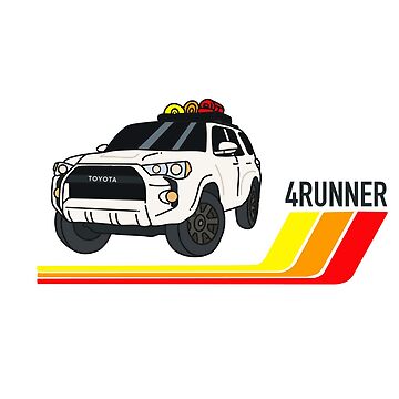 "Toyota 4Runner" Sticker for Sale by SamHord | Redbubble