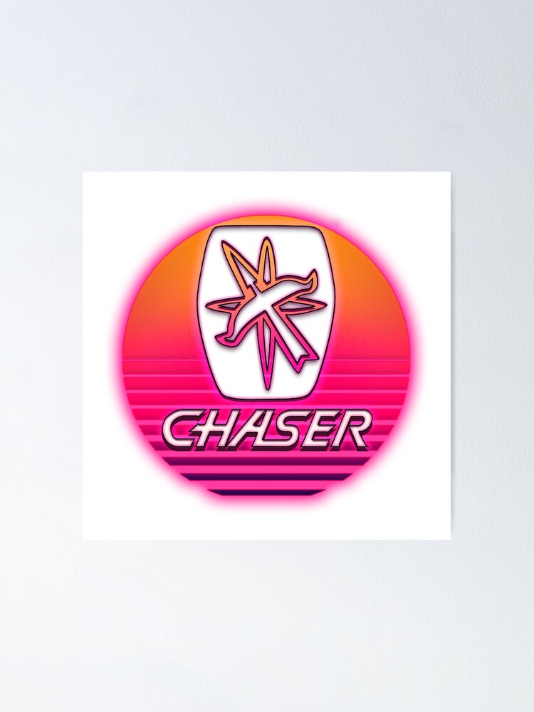 "Toyota Chaser Outrun Logo" Poster for Sale by lithoman2 | Redbubble