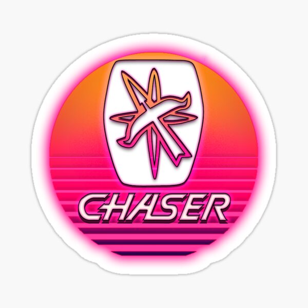"Toyota Chaser Outrun Logo" Sticker for Sale by lithoman2 | Redbubble