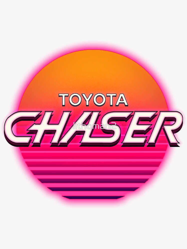 "Toyota Chaser Outrun Emblem" Sticker for Sale by lithoman2 | Redbubble