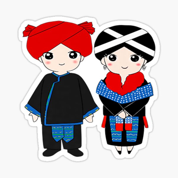 "Mien Anime Characters HD Premium" Sticker for Sale by lillianeng255 ...