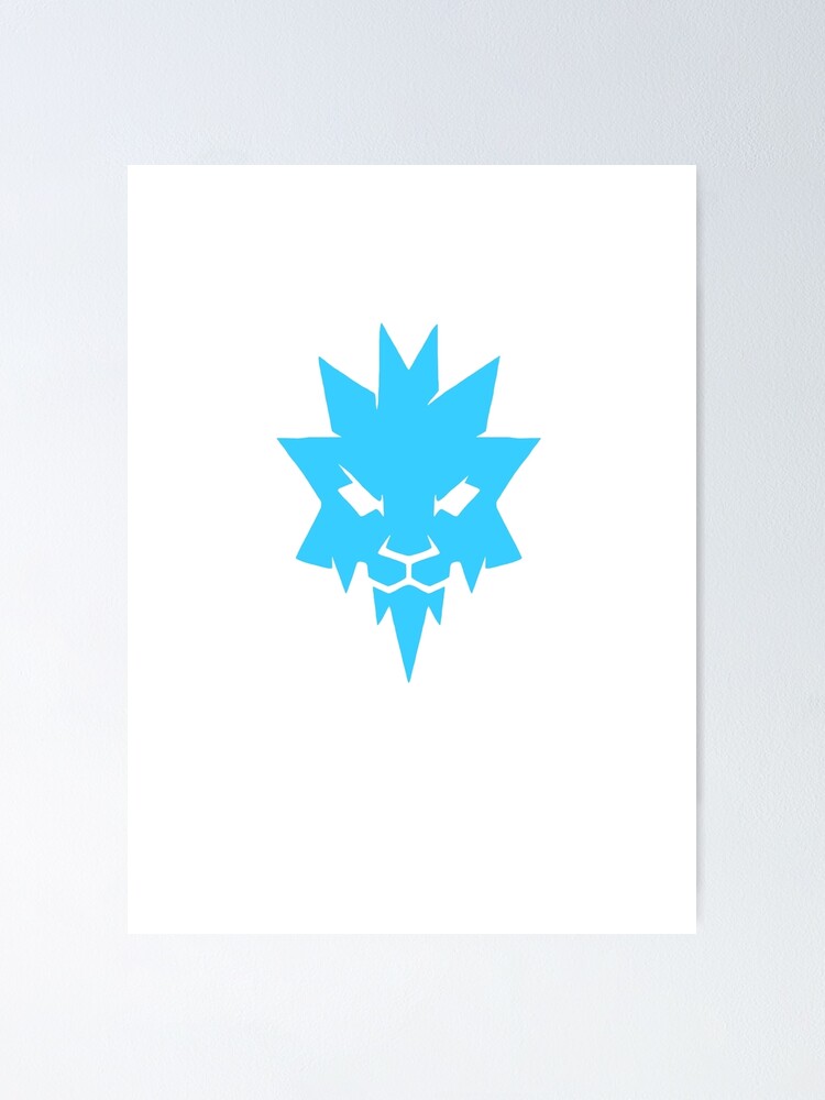 "Zane Julian/Ice Lion Logo" Poster for Sale by BCD-signs | Redbubble