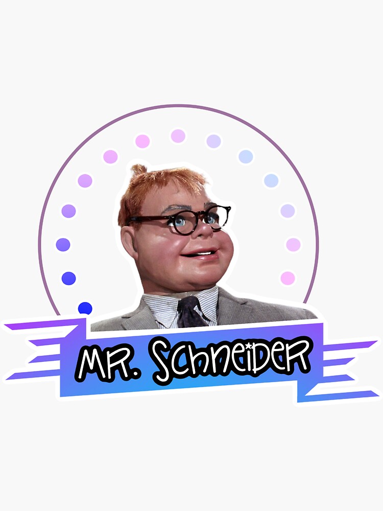 "Schneider - An American Hero - The Monkees" Sticker by whatchagondo ...