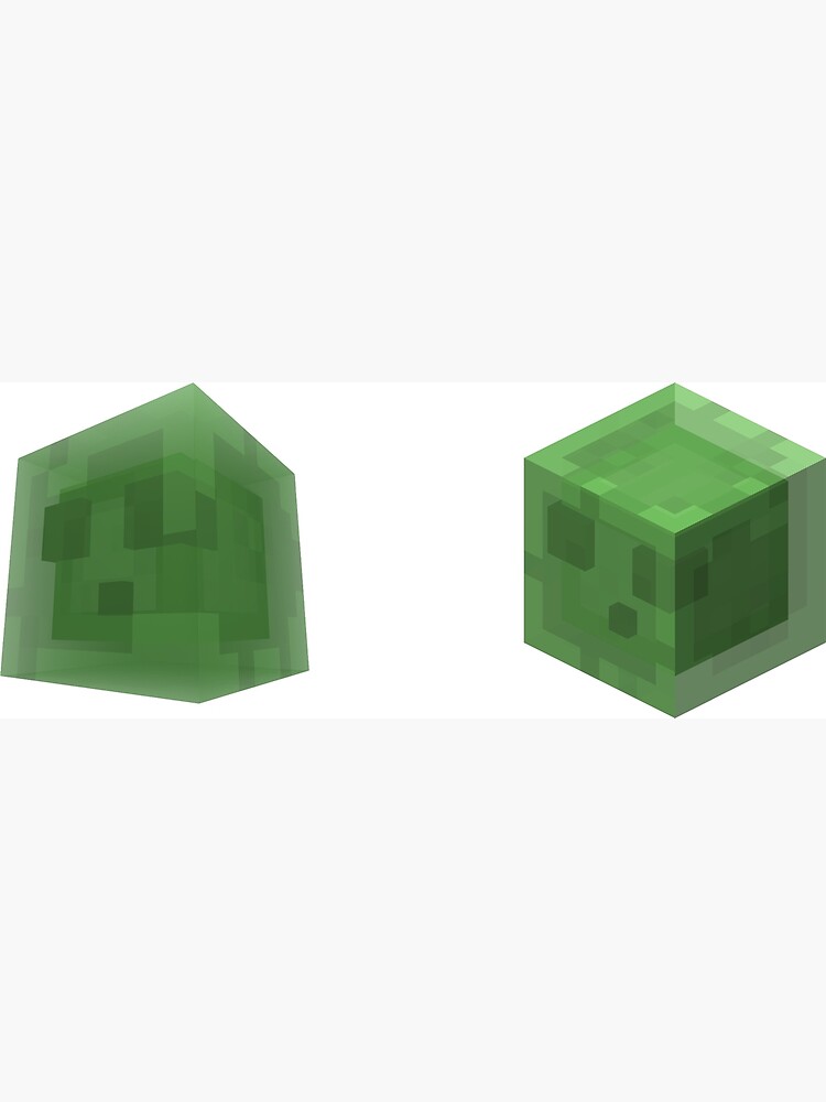 "Minecraft Slime Sticker Pack" Photographic Print by Lumared | Redbubble