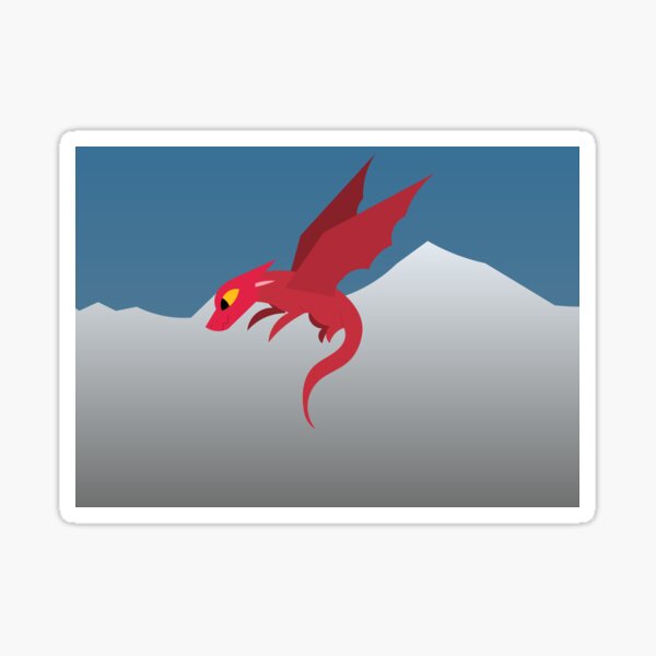 "Skywing" Sticker for Sale by Dragonkitty11 | Redbubble