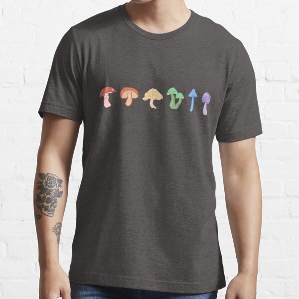 Lgbt Pride Mushrooms T Shirt For Sale By Rebrandingart Redbubble