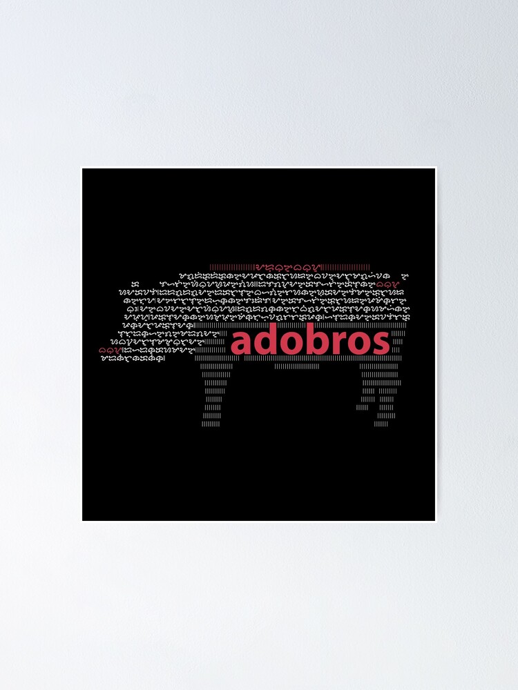 Póster «Receta Adobro Baboy» de higad123 | Redbubble