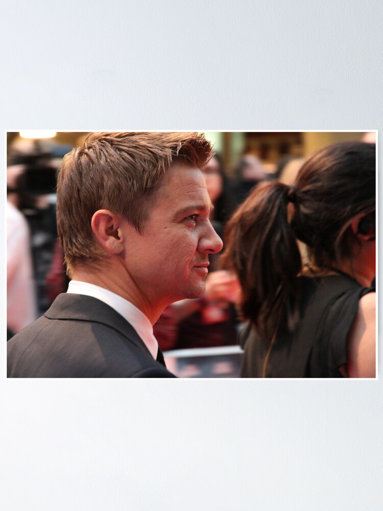 "Jeremy Renner" Poster by waterbook | Redbubble