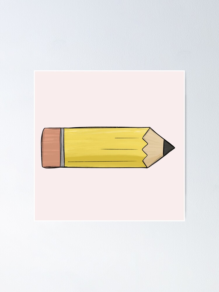 "pencil" Poster by JavierShih | Redbubble