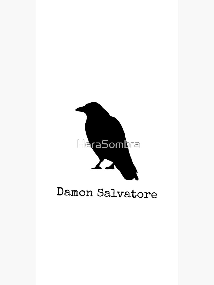 " Raven Damon Salvadore The Vampires diaries " Sticker by HeraSombra ...