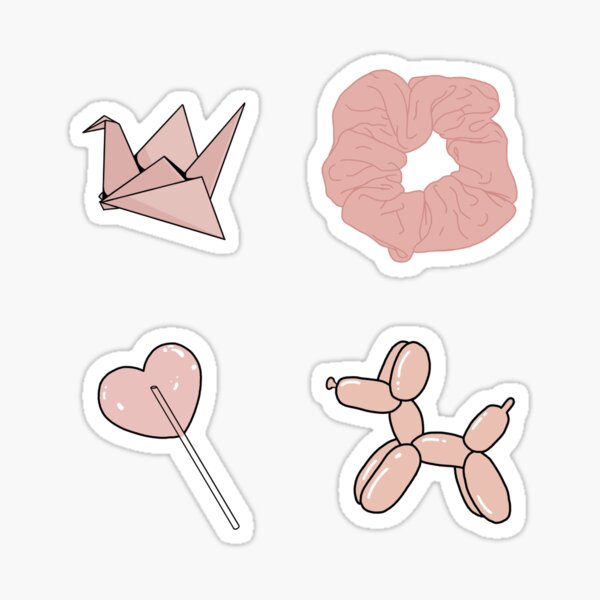 "Pink sticker pack" Sticker by glossyheaven | Redbubble