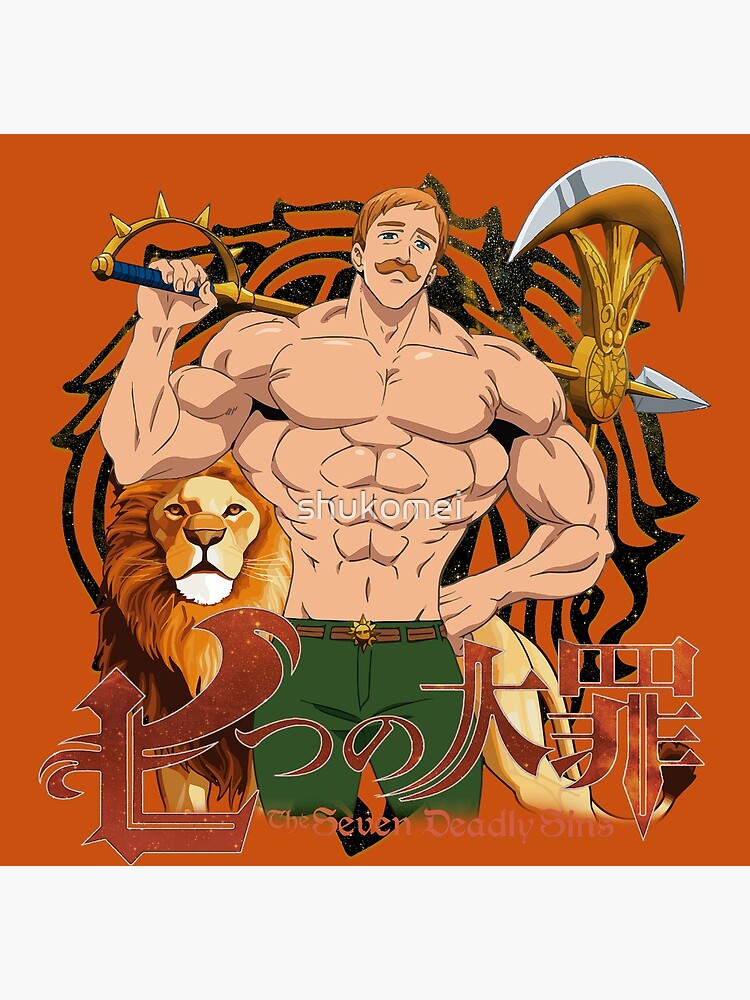 "Nanatsu no Taizai - Escanor" Art Print for Sale by shukomei | Redbubble