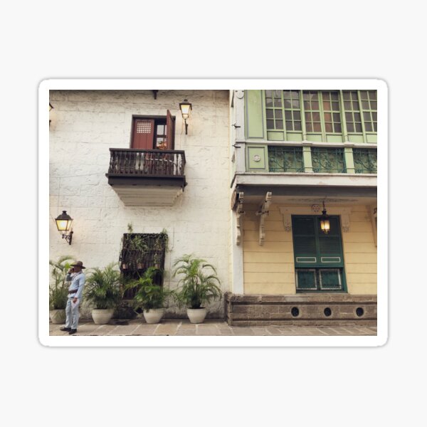 "Intramuros" Sticker for Sale by iancalsado | Redbubble