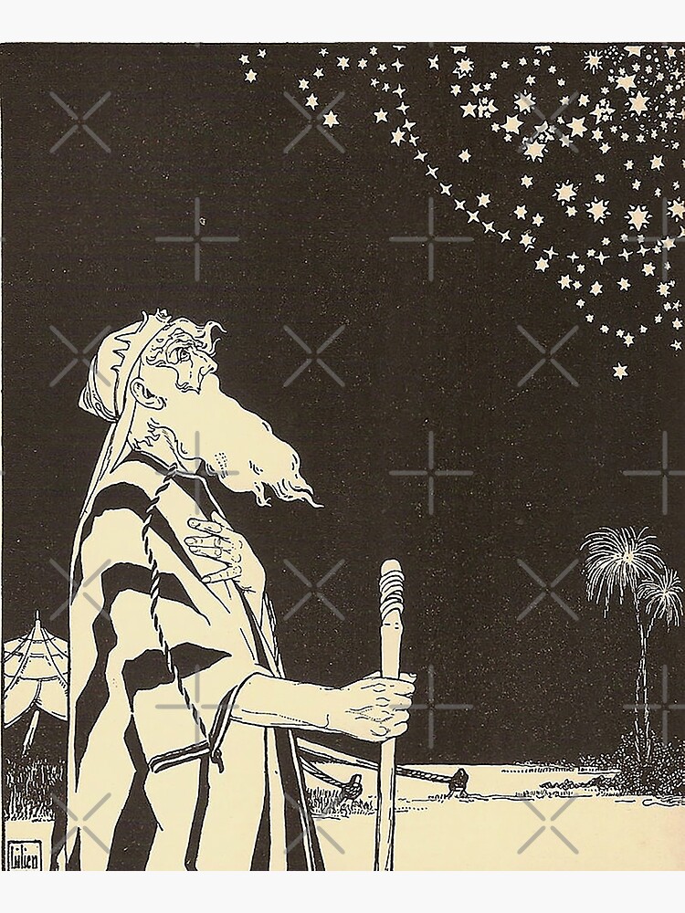 HD. Abraham, by Ephraim Moses Lilien Premium Matte Vertical Poster sold ...