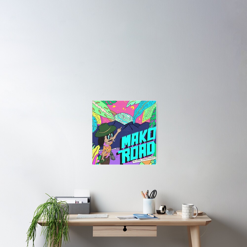 "mako road" Poster for Sale by coreyzammit | Redbubble