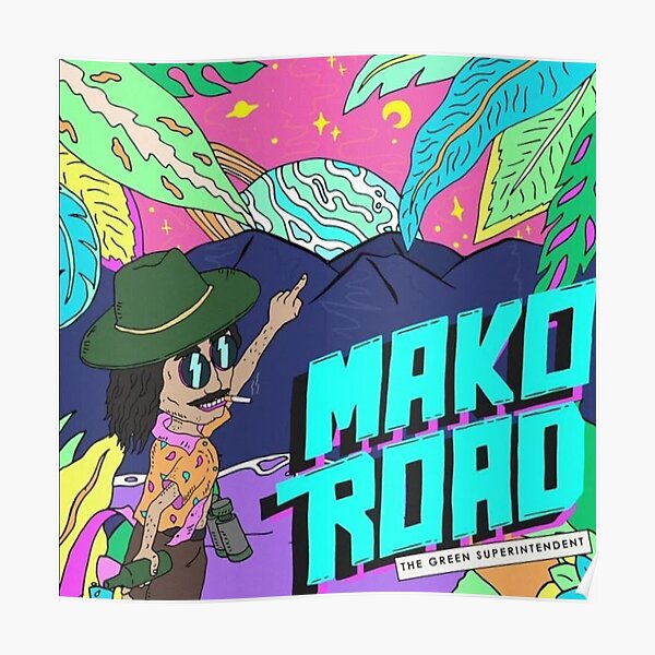 "mako road" Poster for Sale by Corey Zammit | Redbubble