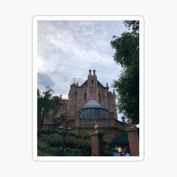 "Haunted Mansion " Sticker by Artsyphotos8 | Redbubble