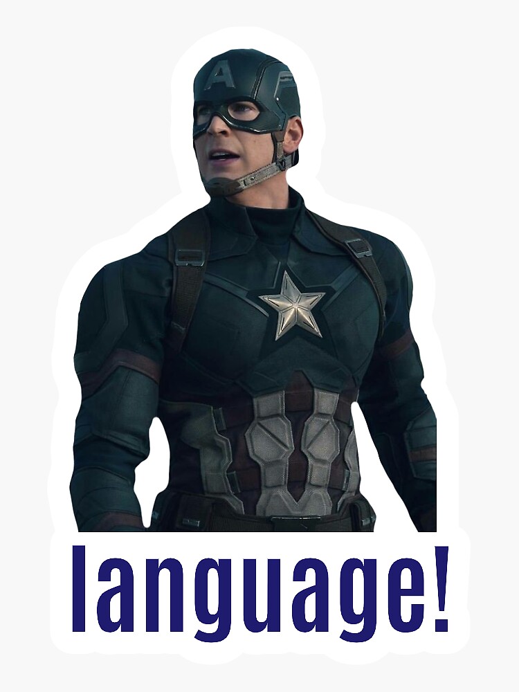 "language!" Sticker for Sale by milastudio | Redbubble