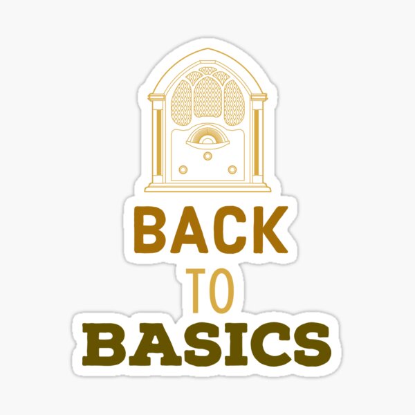 "Back to basics retro vintage gold and brown colors old school radio ...