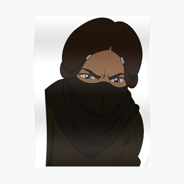 "katara from avatar wearing a mask" Poster by gwynethc | Redbubble