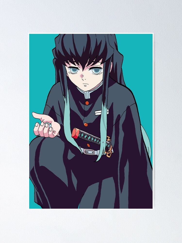 "Muichiro Tokito" Poster by LunaBubble67 | Redbubble