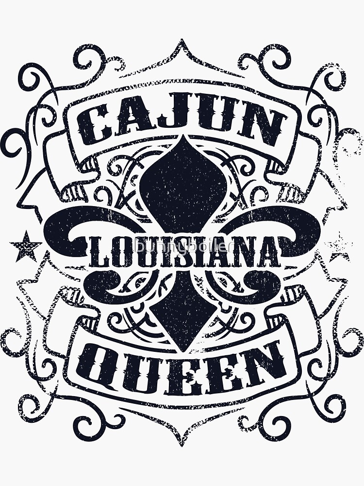 "Cajun Queen" Sticker for Sale by bunnyboiler | Redbubble
