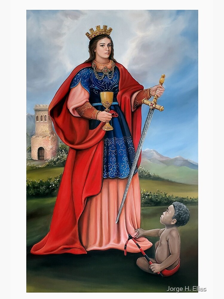 "Santa Barbara - Changó" Art Board Printundefined by Jorge H. Elias ...