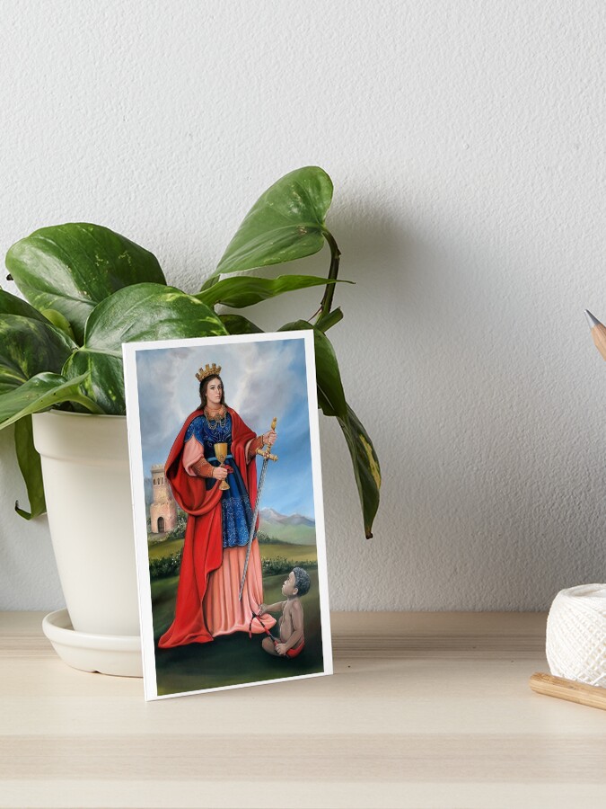 "Santa Barbara - Changó" Art Board Printundefined by Jorge H. Elias ...