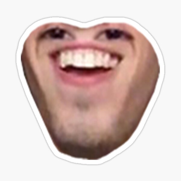 Pegatina «0Head emote» de EudeBlanc | Redbubble