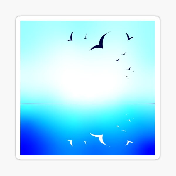 "Birds" Sticker for Sale by Chino20 | Redbubble