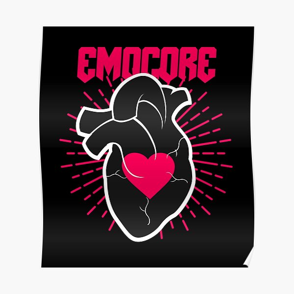 Emocore Posters | Redbubble