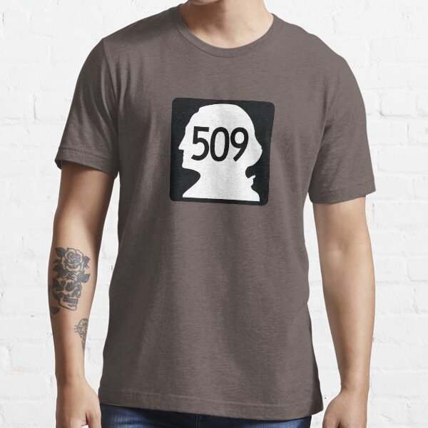 "Washington State Route 509 (Area Code 509)" T-shirt by SRnAC | Redbubble
