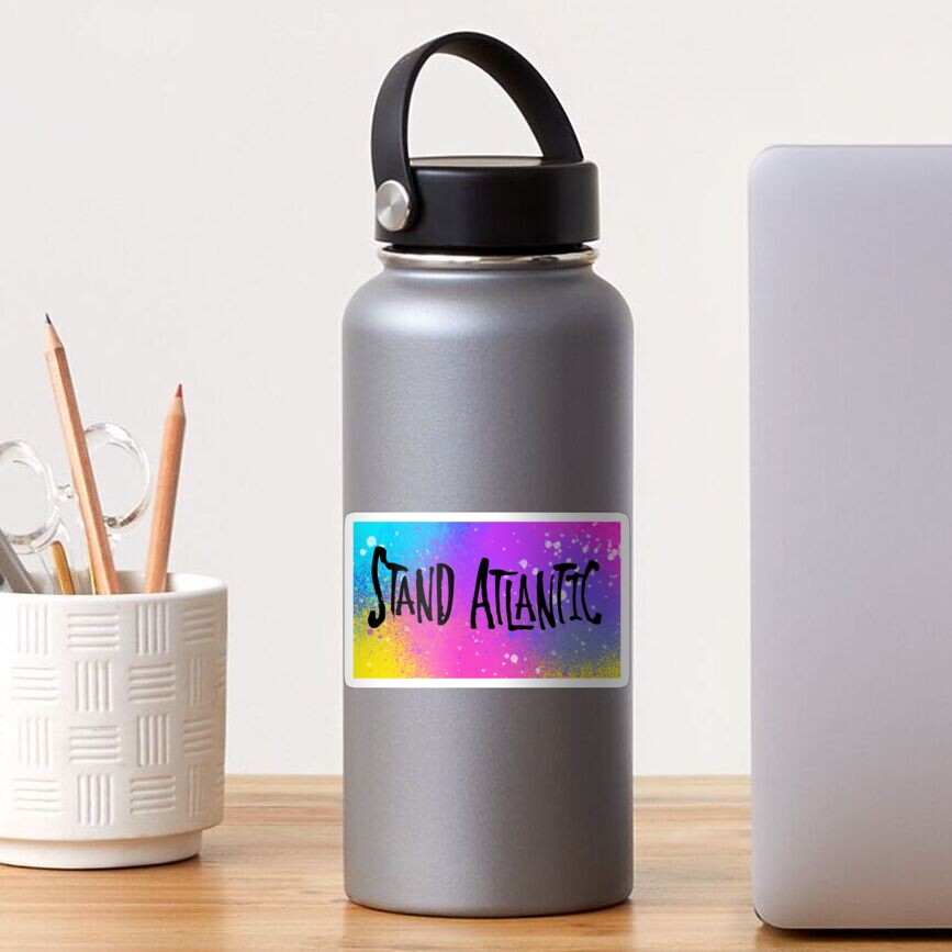 "Stand Atlantic Band Logo" Sticker for Sale by mfjj0707 | Redbubble
