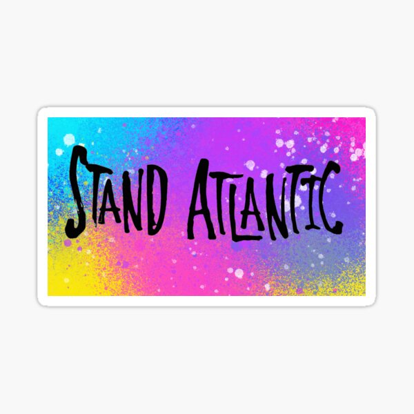 "Stand Atlantic Band Logo" Sticker for Sale by mfjj0707 | Redbubble