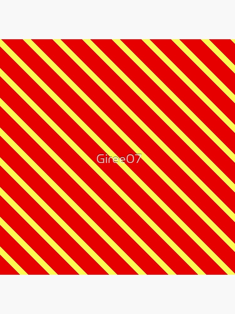 Póster «Líneas de degradado rojo y amarillo art.» de Giree07 | Redbubble