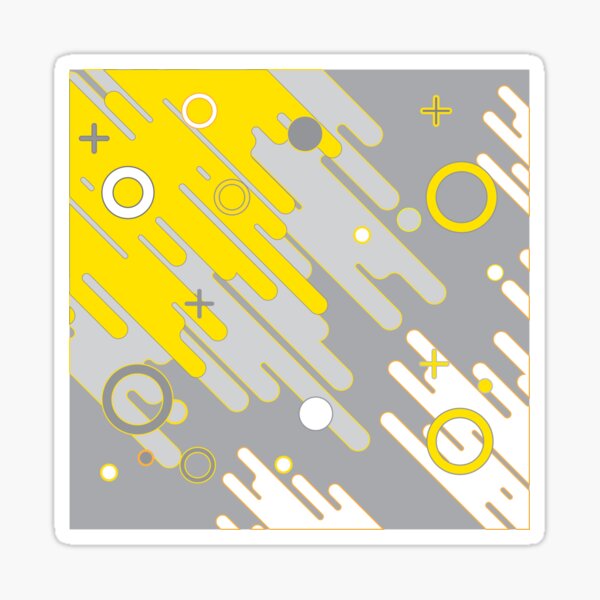 "Digital Paper Colorful Abstract" Sticker by yassinou | Redbubble