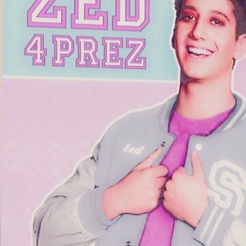 "zed 4 prez" Sticker for Sale by Chloe Johnsen | Redbubble