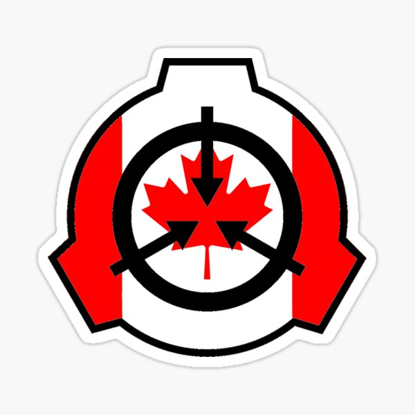 "SCP Foundation: Canadian Branch" Sticker for Sale by ennio01 | Redbubble