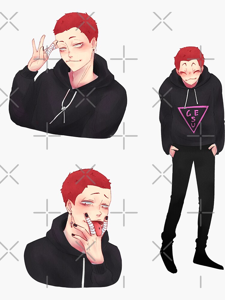 "Timeskip Tendou Satori Sticker Sheet" Sticker for Sale by ...